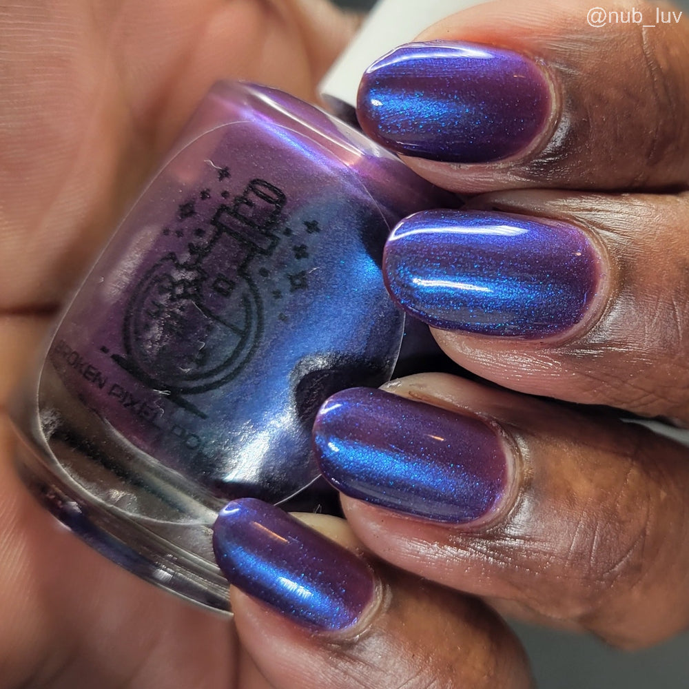 Hurple Durple Blurple – Broken Pixel Polish